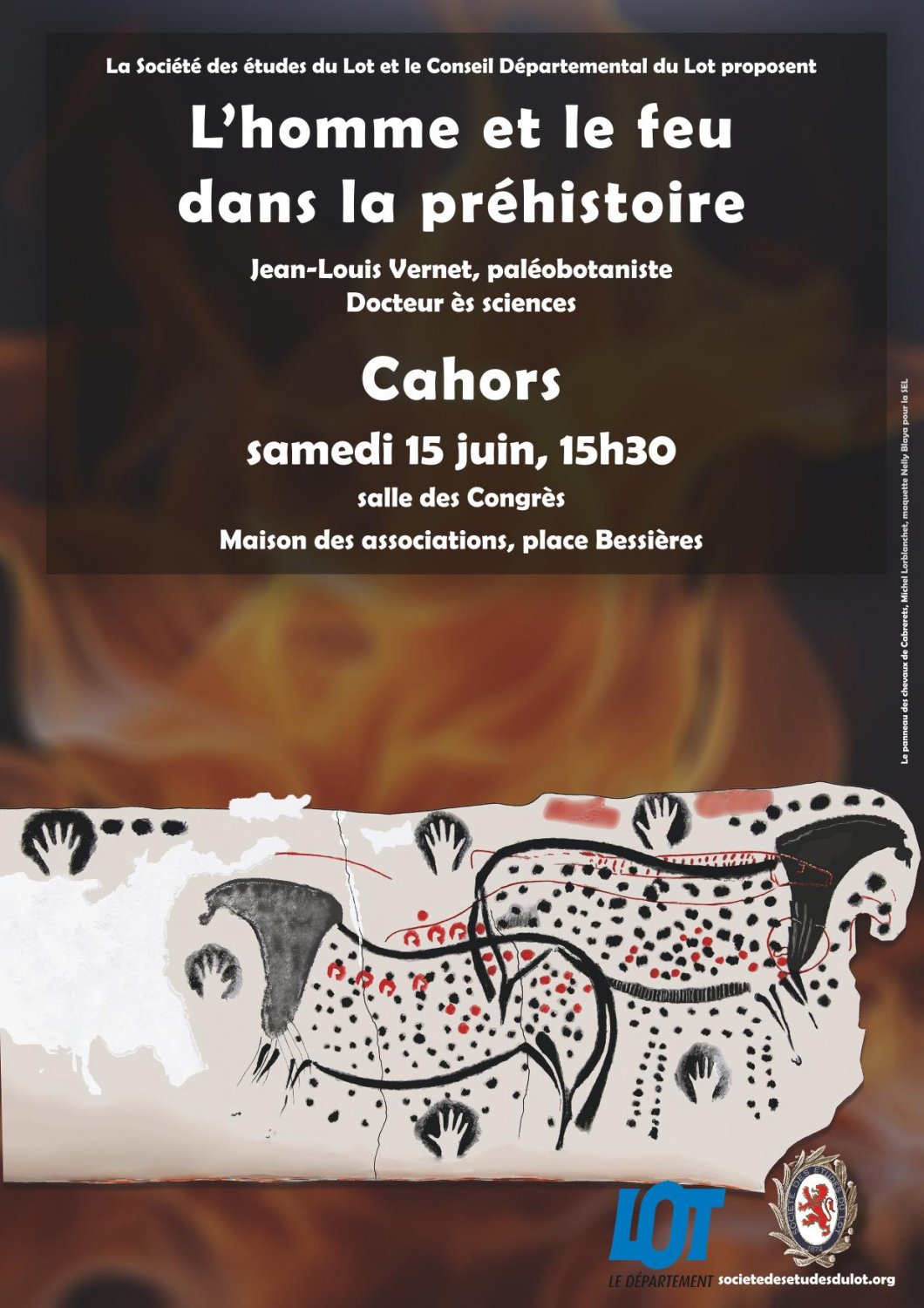 L’homme et le feu dans la préhistoire – Société des Études du Lot